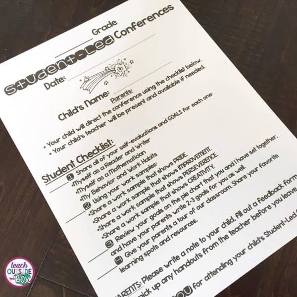 Student-led Conferences in 3 Simple Steps to Engage Students - Teach ...