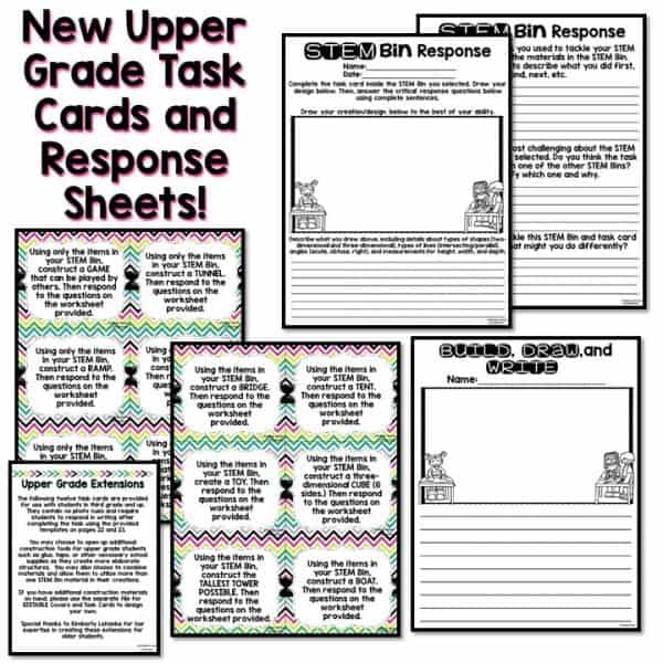 STEM Bins: Hands-on Solutions for Early Finishers - Teach Outside the Box