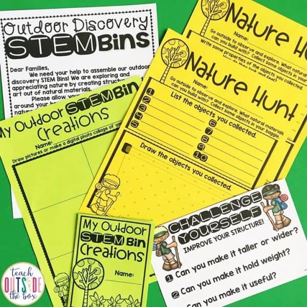 STEM in the Great Outdoors: Engage Your Children - Teach Outside the Box