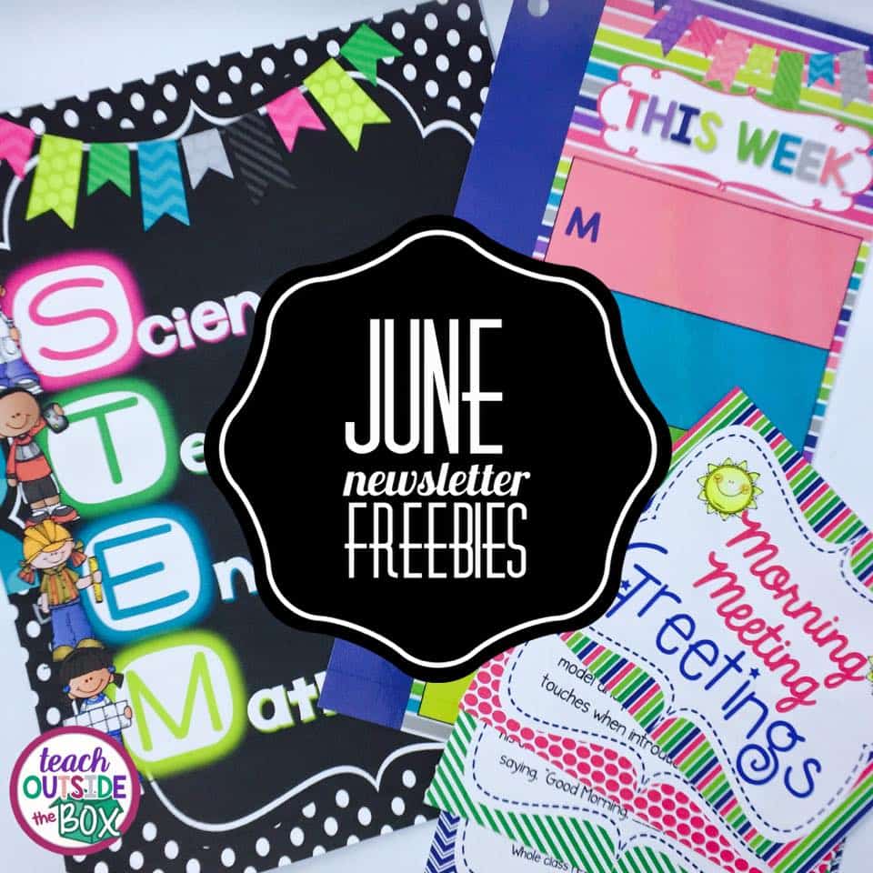 june - Teach Outside the Box