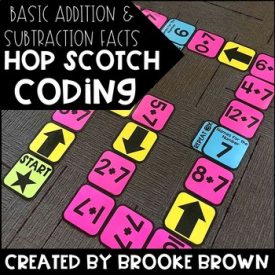 (Basic Facts) Hop Scotch Coding - Teach Outside the Box