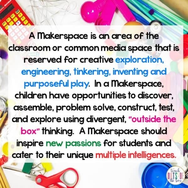 So You Want to Start a Makerspace? - Teach Outside the Box