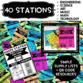 Maker Stations for Makerspaces {K-1st} - Distance Learning - Teach ...