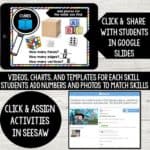 PAPERLESS Math Hunts for Distance Learning (Google Slides and Seesaw ...