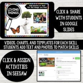 PAPERLESS Science Hunts for Distance Learning (Google Slides and Seesaw ...