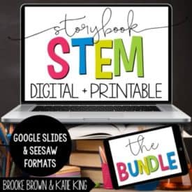 Storybook STEM: DIGITAL + PRINTABLE BUNDLE (STEM and Literacy) - Teach ...