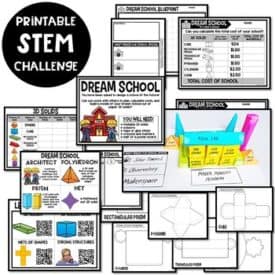 {If I Built a School} DIGITAL + PRINTABLE Storybook STEM - Teach ...