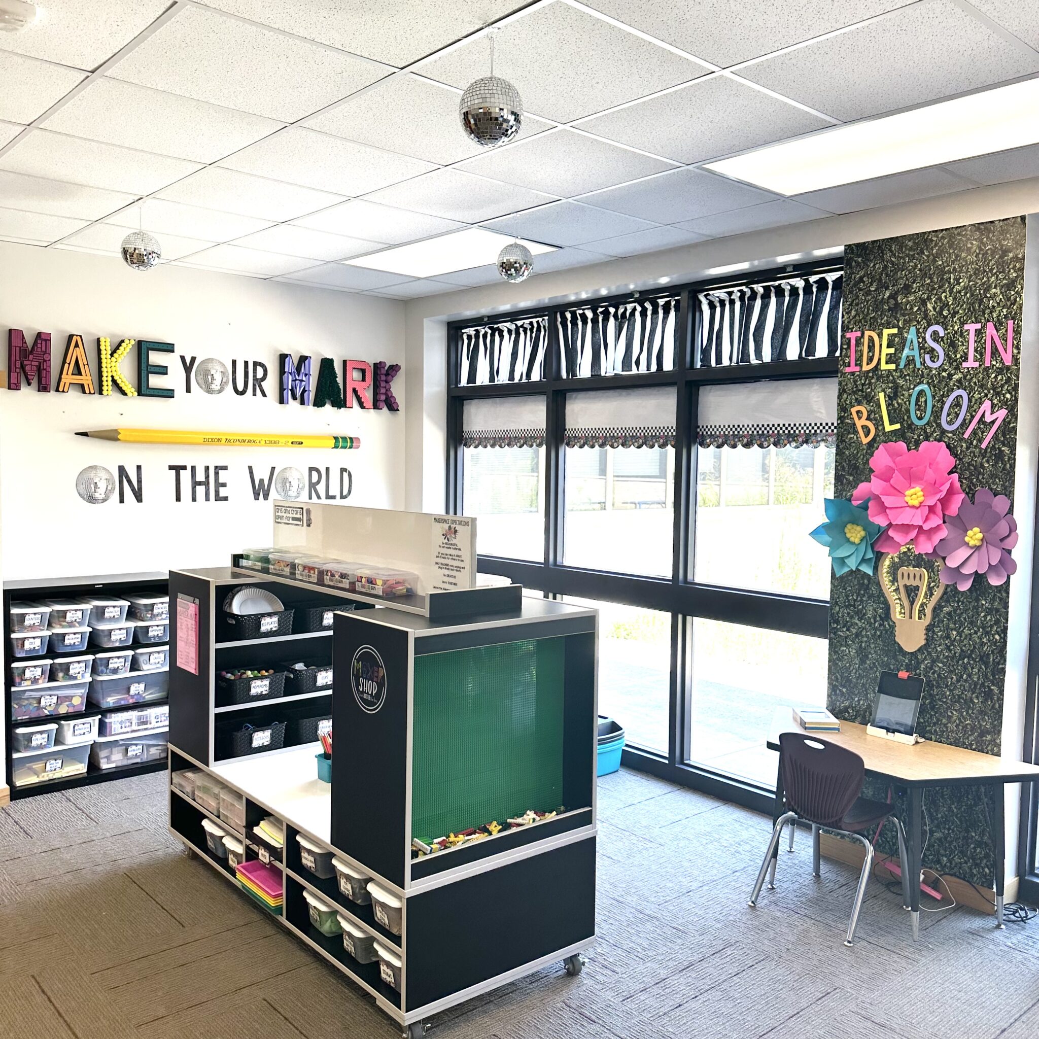 Disco Garden Classroom Reveal - Teach Outside the Box