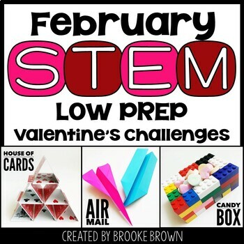 Valentine's Day STEM Activities / Valentine STEM Challenges Party ...