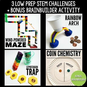 St. Patrick's Day STEM Activities & Challenges, Rainbow Bridge ...