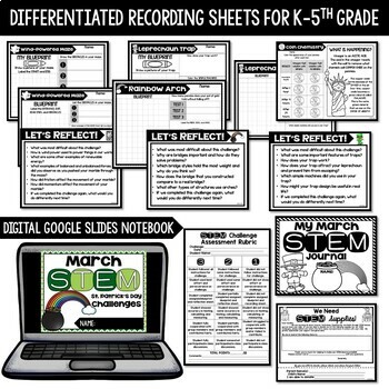 St. Patrick's Day STEM Activities & Challenges, Rainbow Bridge ...